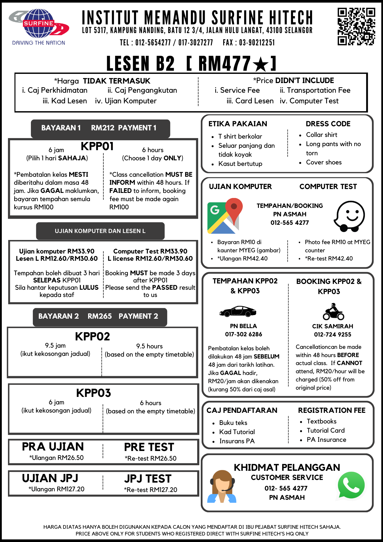 Motorcycle (B2) – Surfine Hitech